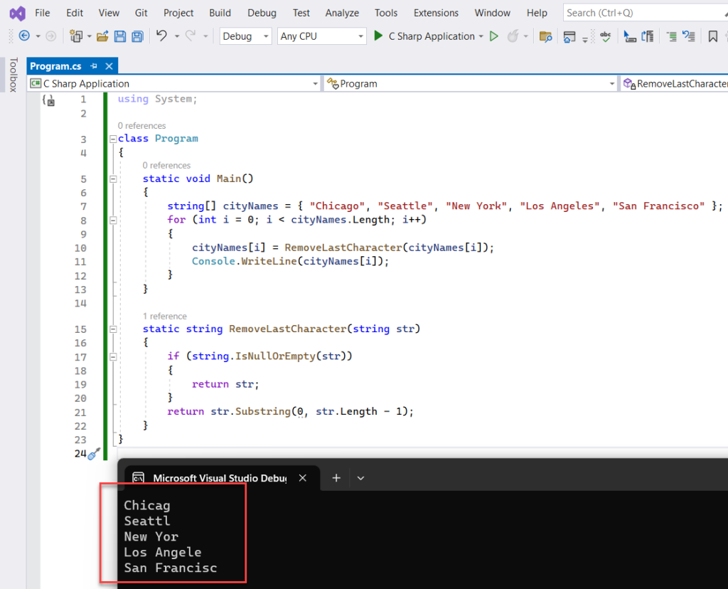 How To Remove The Last Character From A String In C NET AspDotnetHelp