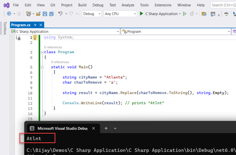 How To Remove A Particular Character From String C AspDotnetHelp