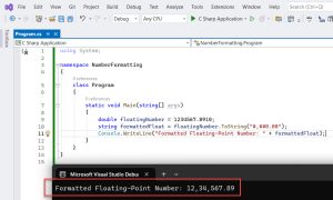 How to Format Number with Commas and Decimal in C#? [5 Examples] - AspDotnetHelp.com