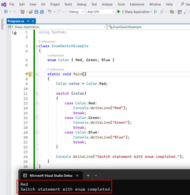 How To Use Switch Case In C With Examples AspDotnetHelp